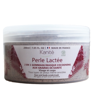 Gommage visage et corps Perle Lactee Kanite 200ml